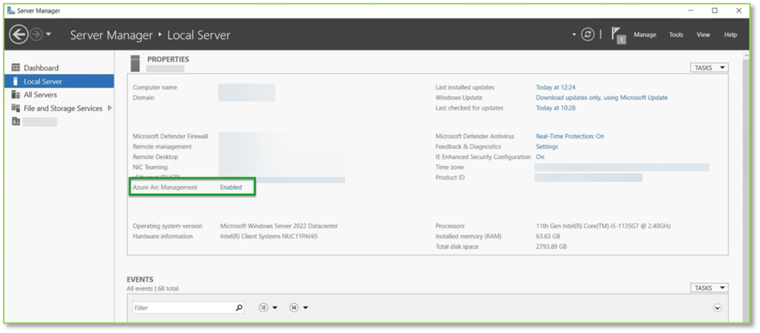 Azure Arc Onboarding (Windows Server)