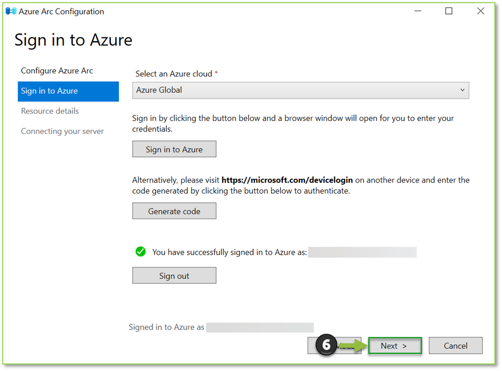 Azure Arc Onboarding (Windows Server)