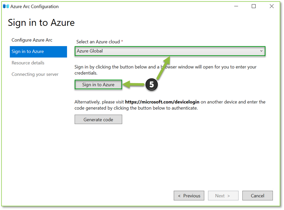Azure Arc Onboarding (Windows Server)