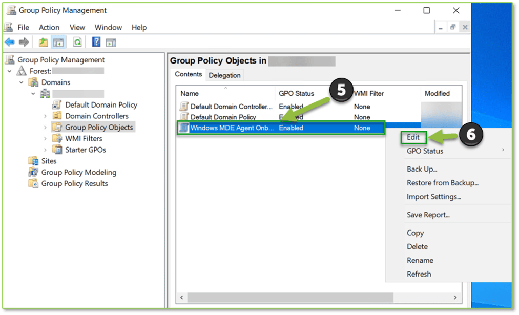 GPO Onboarding for MDE (Windows)