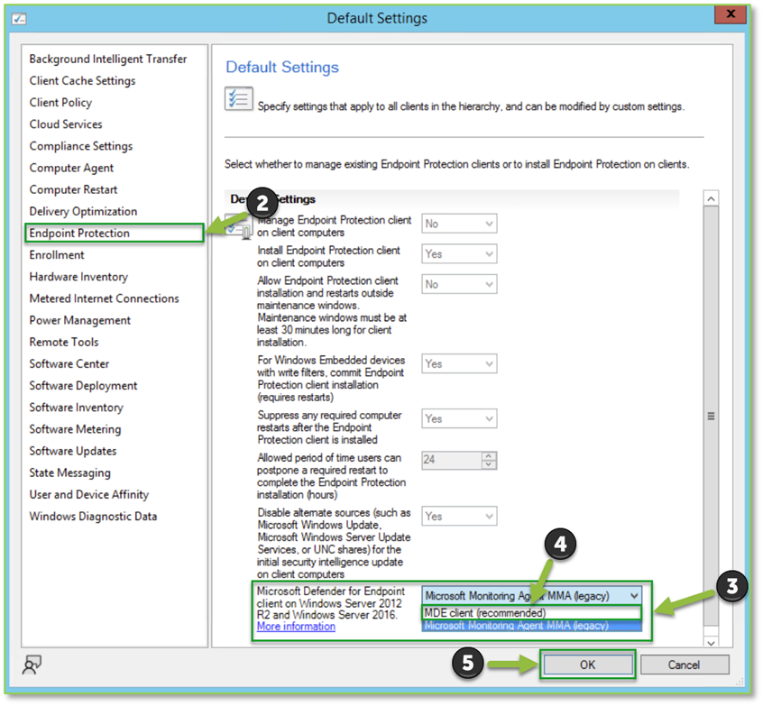 MECM/SCCM Onboarding for MDE (Windows)