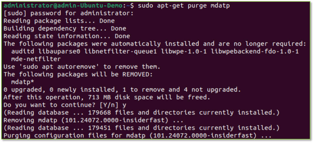 Hands-On Offboarding for MDE (Linux)