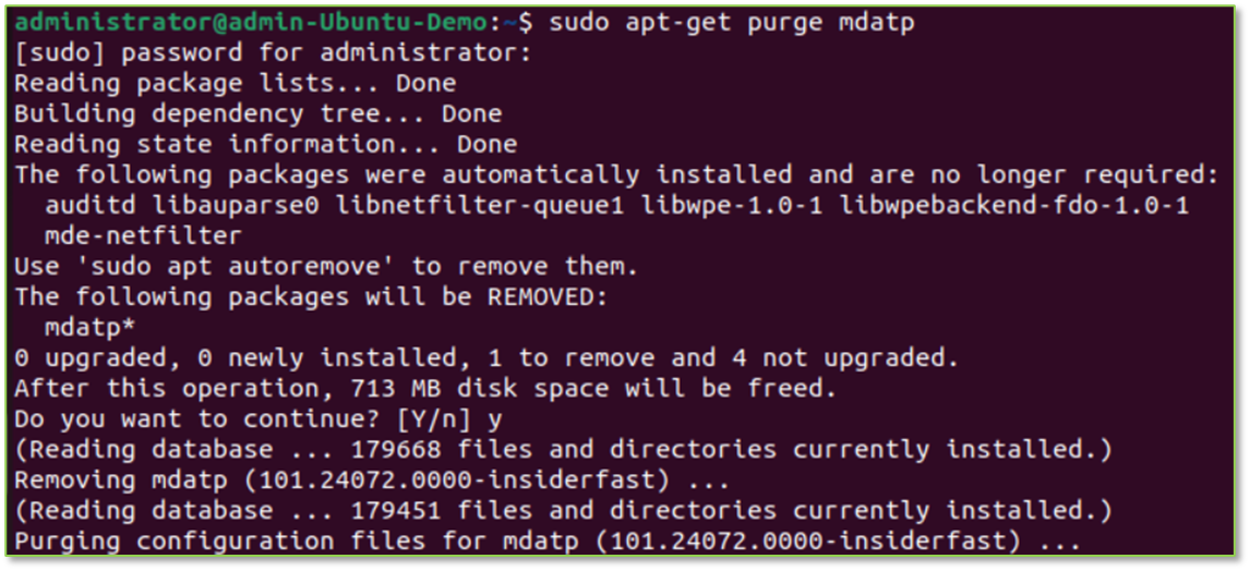 Hands-On Offboarding for MDE (Linux)