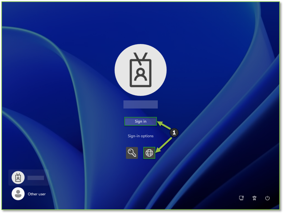 User Login - Sign-in Using TAP