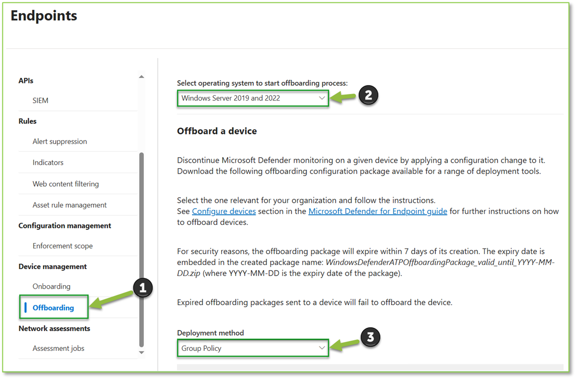 Hands-On Offboarding for MDE (Windows Server)