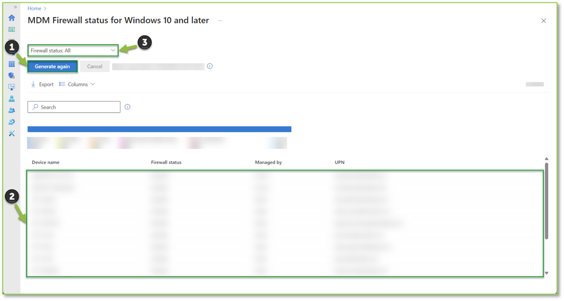 Defender Firewall Enforcement Report