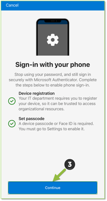 Enable passwordless sign-in with the Microsoft Authenticator App