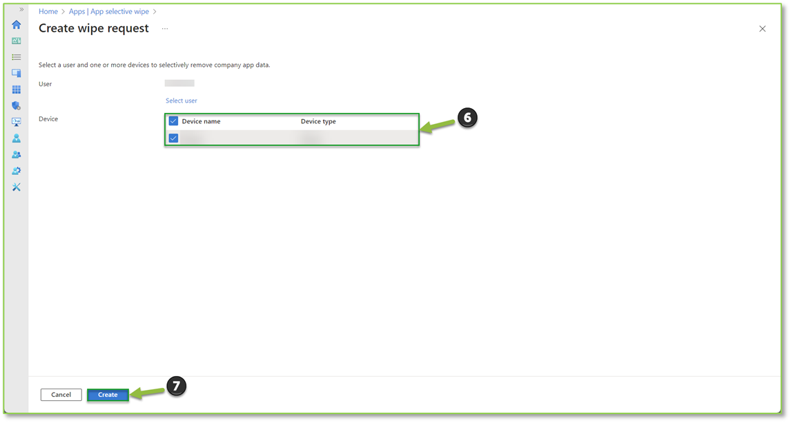 Mobile Device Selective Wipe Action