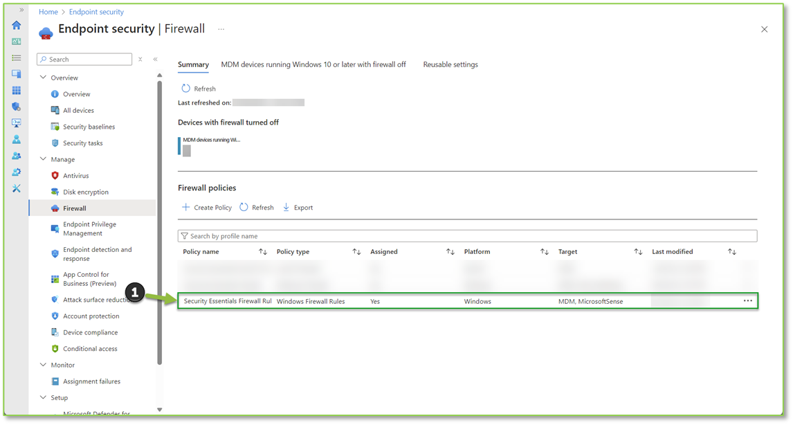 Defender Firewall Rule Addition