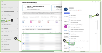 MDE Device Exclusion