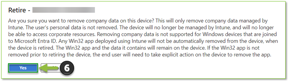 Administrative Intune Offboarding