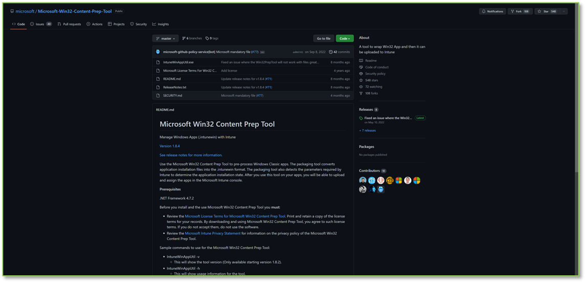 Win32 Application Packaging